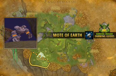 WoW Farming Primal Earth / Mote of Earth - Burning Crusade Classic Farm ...