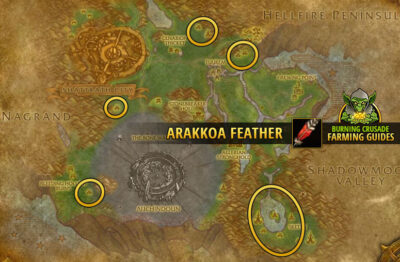 Farming Arakkoa Feather - World of Warcraft Burning Crusade Classic ...