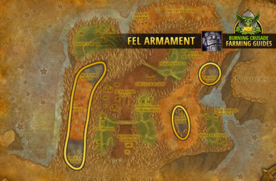 Farming Fel Armament - World of Warcraft Burning Crusade Classic Farm ...