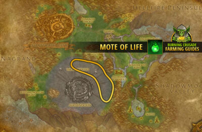 WoW Farming Primal Life - Motes of Life - Burning Crusade Classic Farm ...